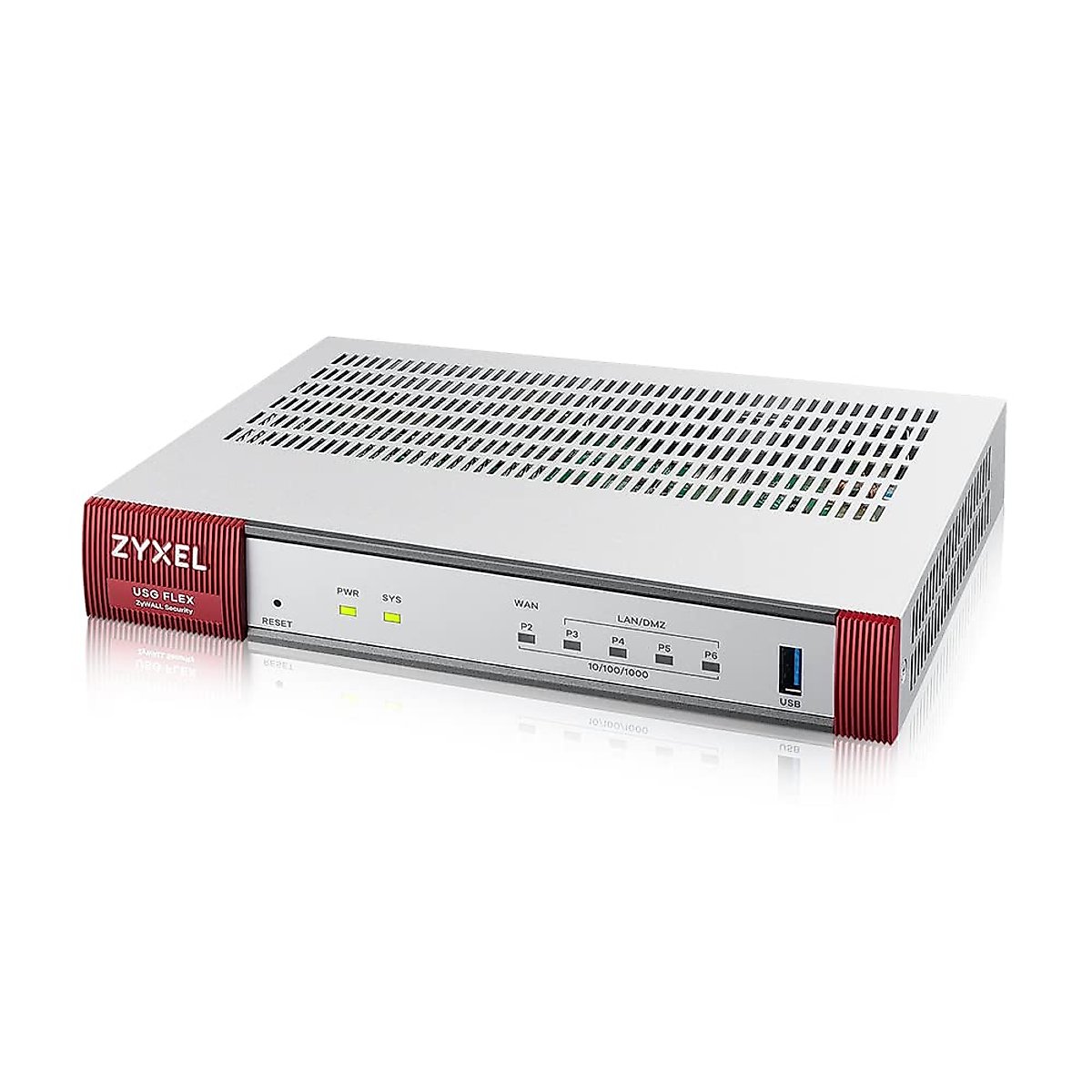 Zyxel ZyWALL USG Flex 50 - VPN Network Security Firewall Router | Home & Small Business Recommended up to 25 Users | Nebula Cloud Option | TAA Compliant [USGFLEX50]