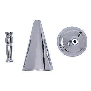 10Pcs Silver Vase Centerpiece Table Decorations, Tabletop Flower Stand, Wedding Decorations for Reception, 36cm/14 Tall Trumpet Tall Flower Vase for Birthday, Anniversary(10Pcs,12 * 36cm/4.7 * 14in)