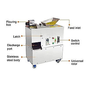 INTSUPERMAI Electric Dough Divider Commercial Dough Divider Cutter Auto Dough DIviding Cutting Machine Quantitative 0.18oz-17.6oz