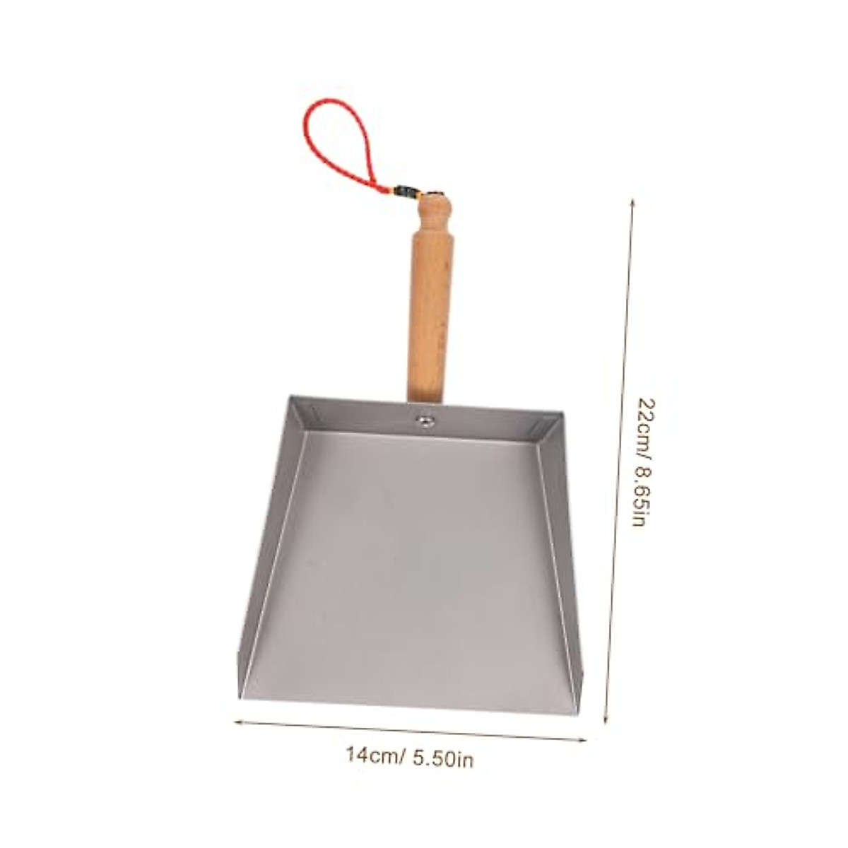 COOLHIYA 1pc Kitchen Table Dustpan Desk Cleaner Dustpan Aluminum Pan Commercial Desktop Household Cleaner Duster Dustpan Long Handle Dusting Pan Desk for Car Silver Stainless Steel