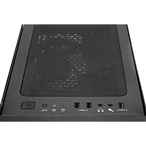 SkyTech Blaze II Gaming Computer PC Desktop – Ryzen 5 2600 6-Core 3.4 GHz, NVIDIA GeForce GTX 1660 Super 6G, 500G SSD, 16GB DDR4 3000MHz, RGB, AC WiFi, Windows 10 Home 64-bit
