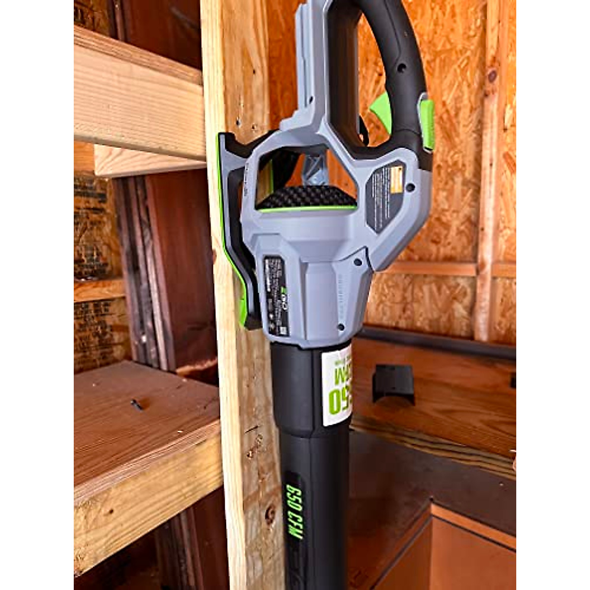 Burd - EGO Power+ 650 or 615 CFM Blower Wall Mount/Mounting Bracket, Black