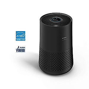 Winix A230 Tower H13 True HEPA 4-Stage Air Purifier, Perfect for Home office, Home classroom, Bedroom and Nursery, Charcoal Grey