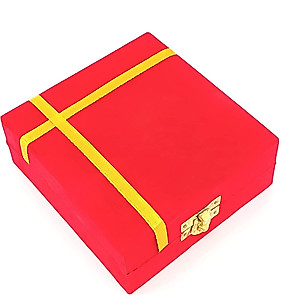 GoldGiftIdeas 4 Inch Silver Plated Lotus Shape Serving Bowl, Decorative Brass Bowl, Wedding Return Gift (Pack of 5)