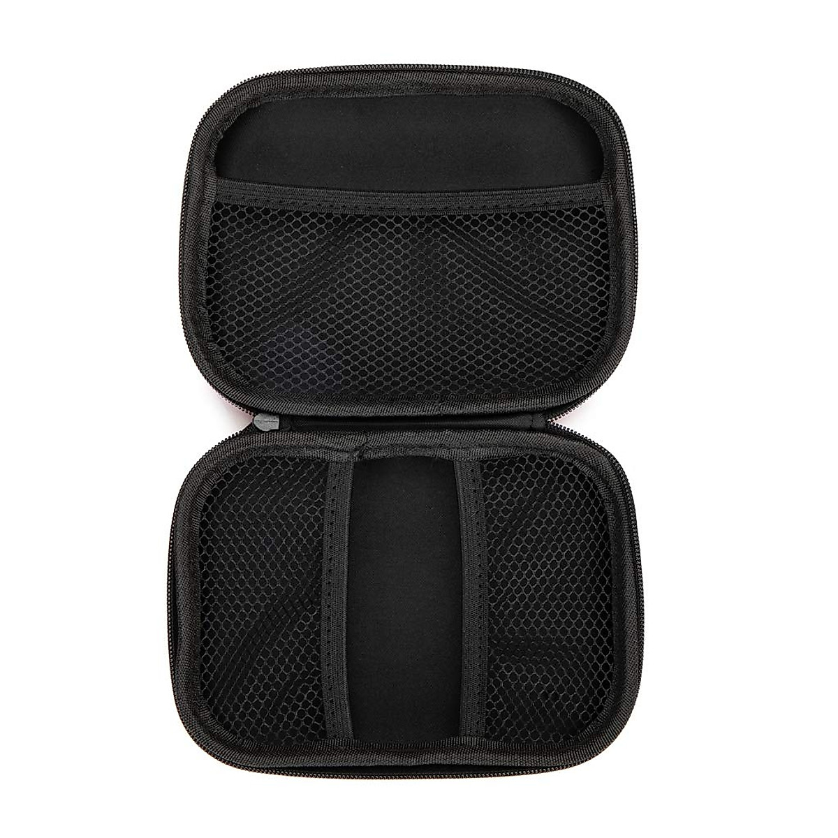 Jipemtra First Aid Hard Case Empty, First Aid Hard Case First Aid EVA Hard Red Medical Bag for Home Health First Emergency Responder Camping Outdoors (6.8x5.3x2.2 Round)