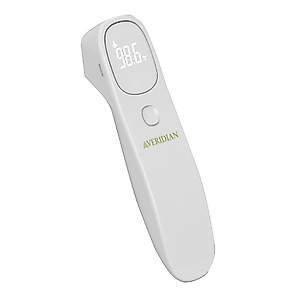 Veridian Healthcare Non-Contact Infrared Thermometer | for Children & Adults | Home Use with Fever Alert | Instant Accurate Reading | Body, Object, Room, Fahrenheit/Celsius Measurements