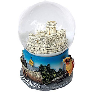 Snowdome Israel Templ of Jerusalem Snowglobe Second Temple holyland 93mm