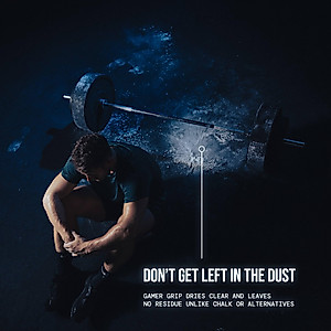 Gamer Grip: Stops sweat on hands & feet - Improves performance - Total Grip Solution endorsed by worlds top athletes in multiple sports + pro gamers. Leading dry hand formula for Hyperhidrosis