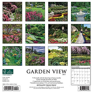 Garden View 2021 Wall Calendar