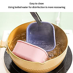 Eyoulyer Silicone Bento Box with Lid Food Storage Durable Bowl Mixing Serving Eating Non-Slip Easy Grip Indoor Outdoor Travel To-Go Food Containers Set2 Canister (GREEN-SQUARE)