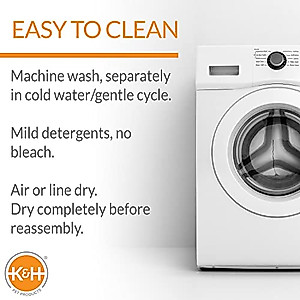 K&H Pet Products Self-Warming Kitty Sack Leopard 15 X 18 Inches