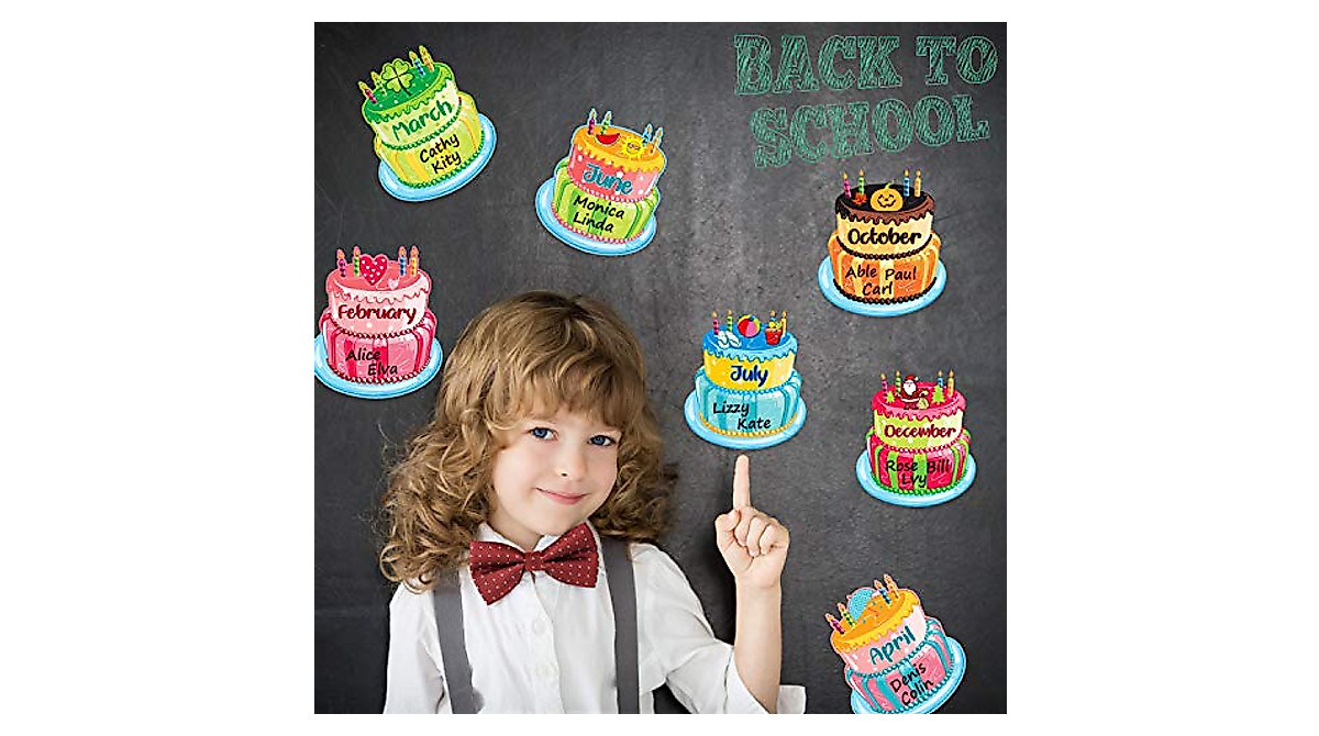Celebrate Birthdays with Outus Birthday Bulletin Board Set