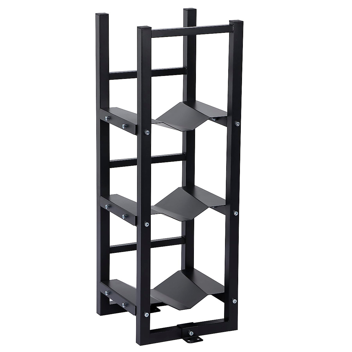 Eastrexon Refrigerant Tank Rack Heavy Duty, Stable Metal Refrigerant Cylinder Tank Rack, Powder Coated Cylinder Rack Sufficient Storage for Freon, Gases, Oxygen, Nitrogen, Acetylene