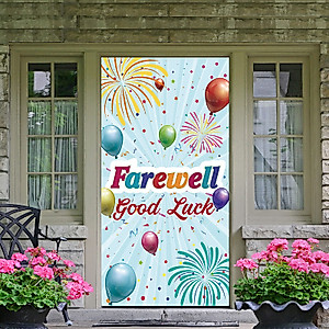 Dill-Dall Farewell Good Luck Door Banner, Farewell Backdrop Banner, Going Away Party / Retirement / Graduation / Moving / Job Changing Party Background Banner