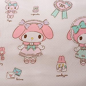 HOLY HOME My Daughter’s Birthday Gifts, Cartoon Girl Princess, Pink Bedding 100% Cotton Duvet Cover Set 3 Piece Bedclothes (Twin)