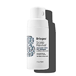 Briogeo Scalp Revival Charcoal + Biotin Dry Shampoo | Dry Shampoo to Absorb Oil | Non-Aerosol | Vegan, Phalate & Paraben-Free | 1.7 Ounce