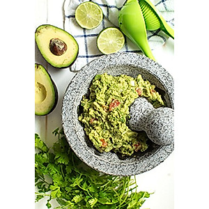 IMUSA USA Granite Molcajete Spice Grinder 6-Inch, Gray