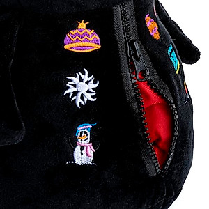 Buckle Toys Blizzard Penguin - Montessori Learning Activity & Stuffed Animal - Develop Motor Skills, Problem Solving, Counting & Color Recognition