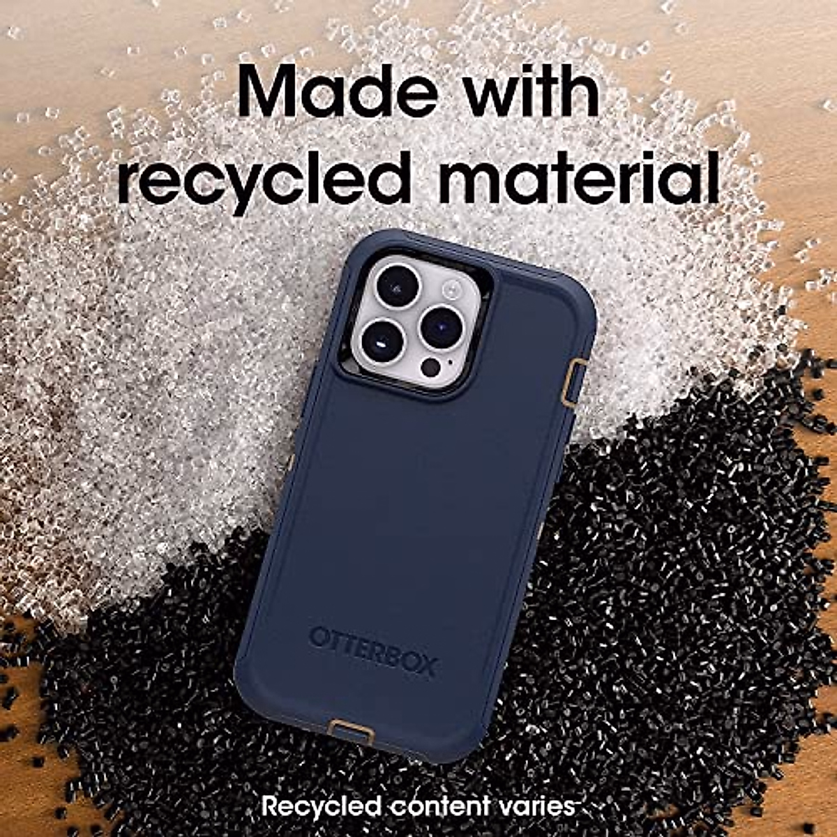 OtterBox DEFENDER SERIES SCREENLESS EDITION for iPhone 14 Pro Max (ONLY) - BLUE SUEDE SHOES (Blue)