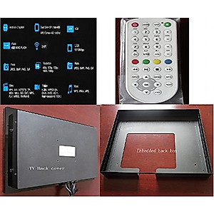 GOWE Promotion 26 inch bathroom TV waterproof TV which supports ATSC and DVB-T, Panel Color : Black