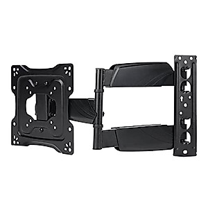 Monoprice Low Profile Full-Motion Articulating TV Wall Mount Bracket for TVs 23in to 42in, for Samsung, Vizio, Sharp, LG, TCL, Max Weight 77 lbs., VESA 200x200 - Commercial Series