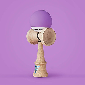 KROM Kendama POP Lavender – Smooth Texture and Flawless Balance – Enhanced Cognitive Skills – Improved Balance, Reflexes, and Creativity – Kendama Pro Model for Beginners and Experts