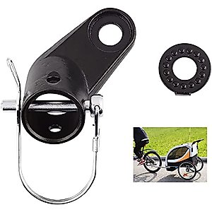 Bike Trailer Hitch for Instep Schwinn Bike, Bike Trailer Coupler Hitch Attachment Angled Elbow for Instep & Schwinn Bike Trailers, Cycling Adapter Accessories
