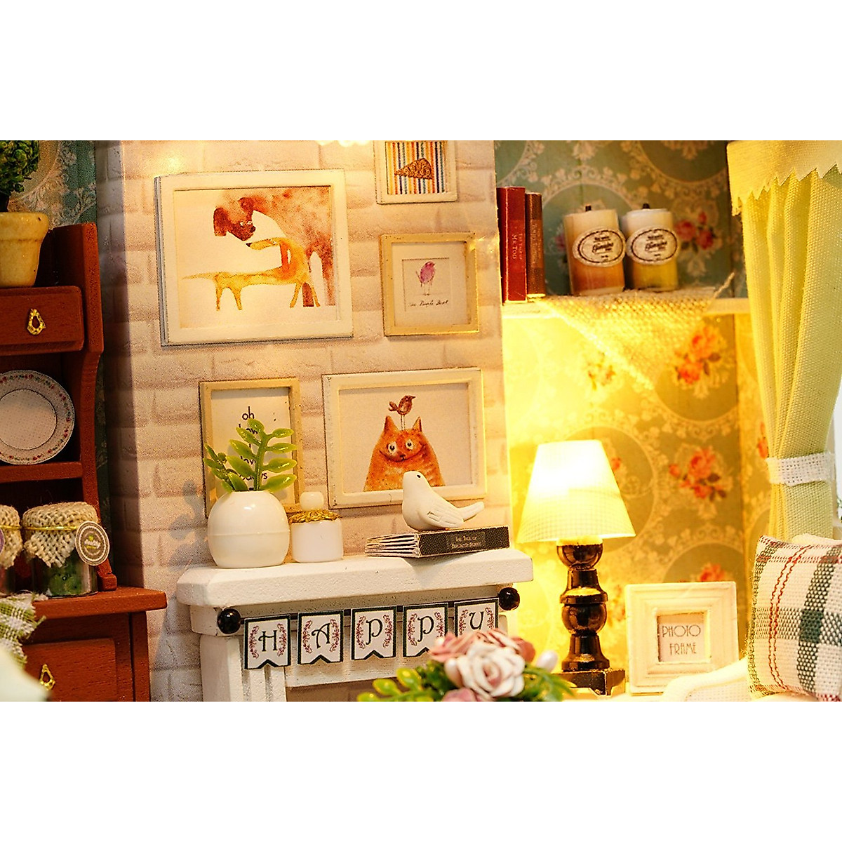 DIY Miniature Dollhouse Kit with Music Box Rylai 3D Puzzle Challenge for Adult Kids Z008