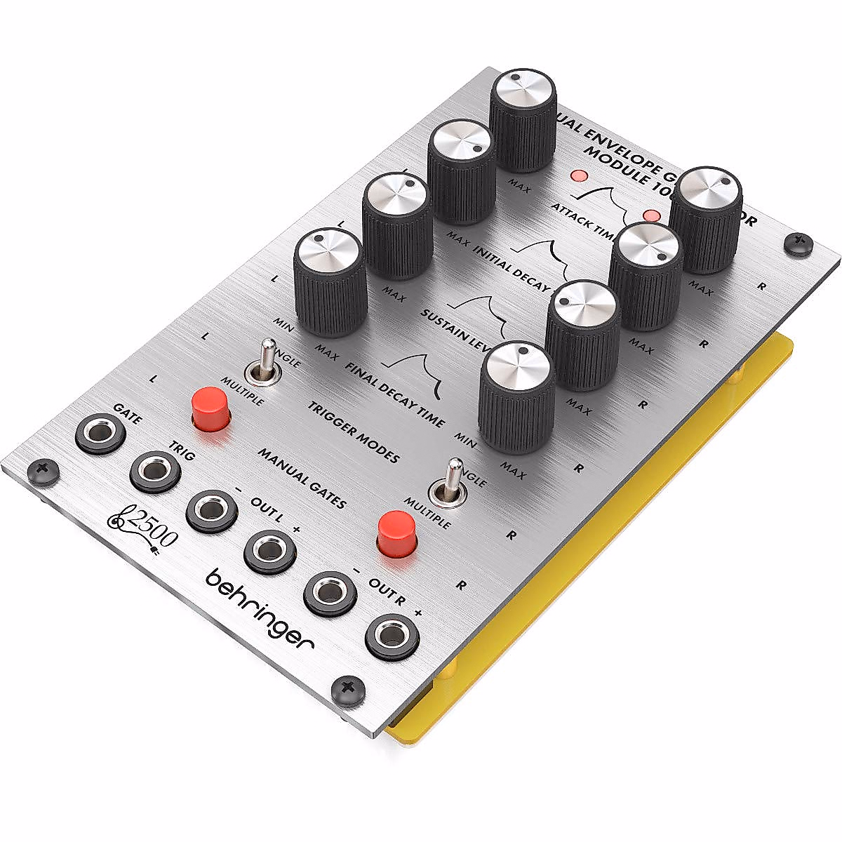 Behringer DUAL ENVELOPE GENERATOR MODULE 1003 Legendary 2500 Series Dual Envelope Generator Module for Eurorack