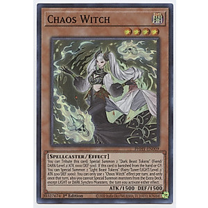 Chaos Witch - PHHY-EN009 - Super Rare - 1st Edition