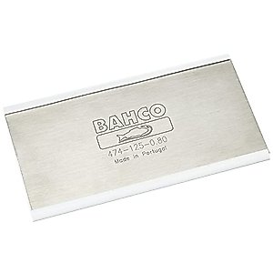 Snap-on Bahco 5-Inch 474-125-0.80 Cabinet Scraper, 125Mm X 62Mm X .80Mm, White