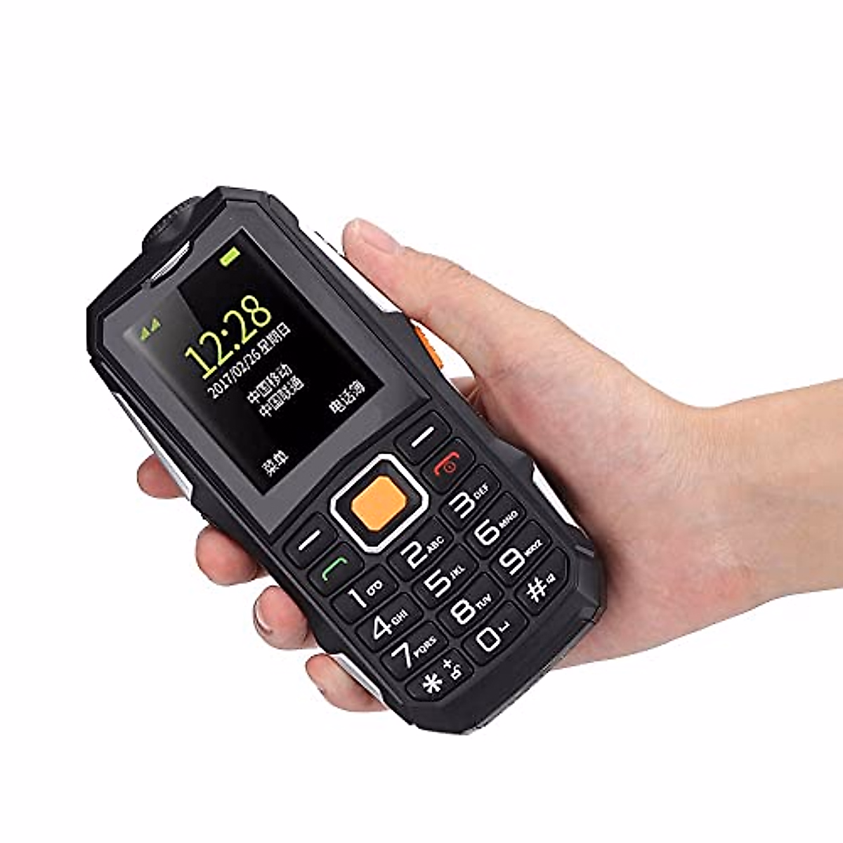 Seniors Cell Phones Dual SIM Dual Standby, 32 + 32M Unlocked Phone GSM Mobile Unlocked Cell Phones for Seniors, Bar Style Unlocked Keyboard Phone for The Elderly, Parents, People with Poor Eyesight