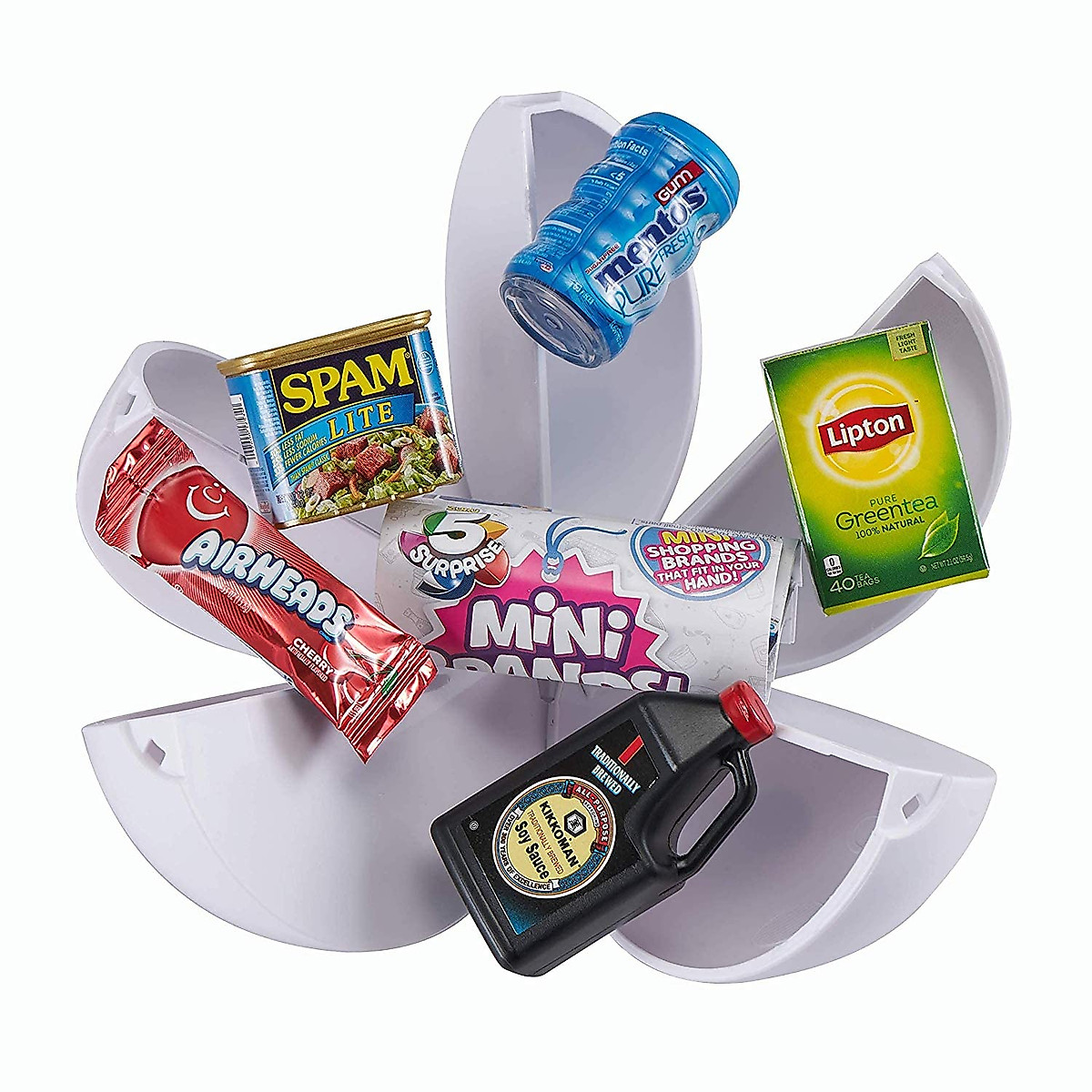 5 Surprise Mini Brands (2 Pack) Series 1 by ZURU Amazon Exclusive Mystery Real Miniature Collectible Toy Capsule (PVC Tube Packaging), Gold