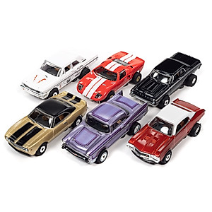 Auto World Thunderjet Cars N Coffee 1964 Dodge 330 (Black) HO Scale Slot Car