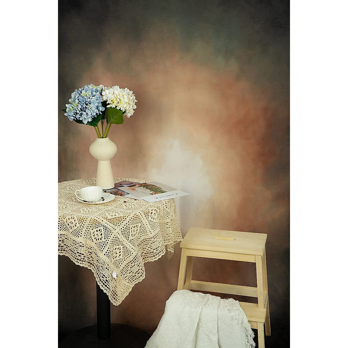 Kate Abstract Photography Backdrops Portrait Phoro Backdrops for Headshot Brown Portrait Photography Studio Props, 5x7ft