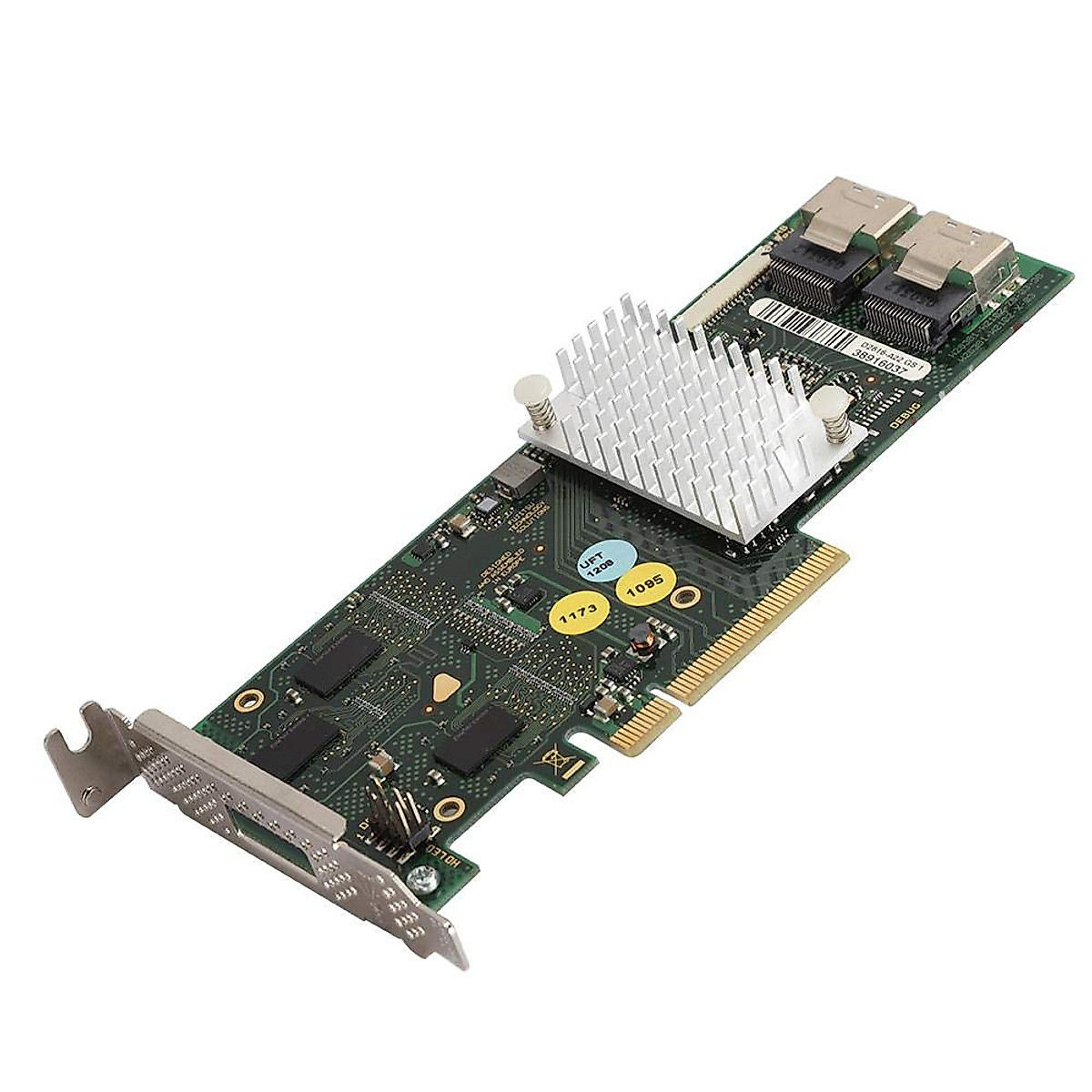 ASHATA SAS Controller 8-Port SATA+SAS Ports SAS2108 SATA/SAS Raid 6Gbs 512M Cache Controller Low Baffle,Support to 32 for SAS SATA Endpoint Devices