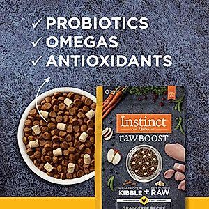 Instinct Raw Boost Grain Free Recipe with Real Chicken Natural Dry Cat Food, 10 lb. Bag