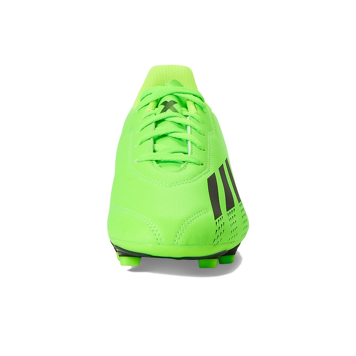 adidas X Speedportal.4 Flexible Ground Soccer Shoe, Solar Green/Solar Red/Solar Yellow, 6 US Unisex Big Kid
