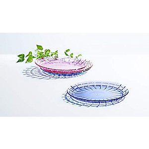 SCANDINOVIA - Unbreakable Premium Tableware - Set of 6 - Tritan Plastic - Perfect for Gifts - BPA Free - Dishwasher Safe - Stackable (9 3/4" Plates)