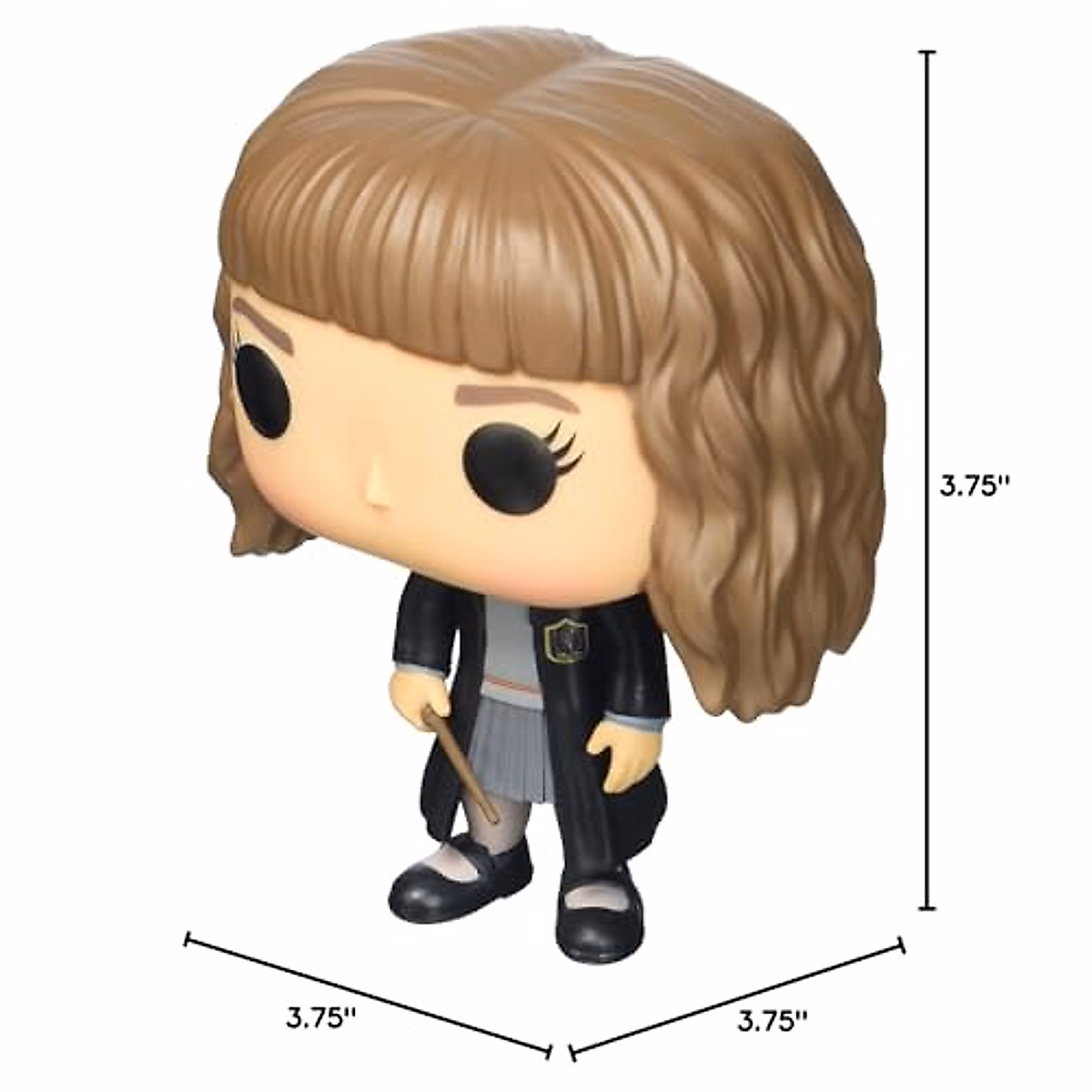 Funko Harry Potter - Hermione Granger #03 Pop! Vinyl Figure (Bundled with Compatible Pop Box Protector Case), Multicolor, 3.75 inches