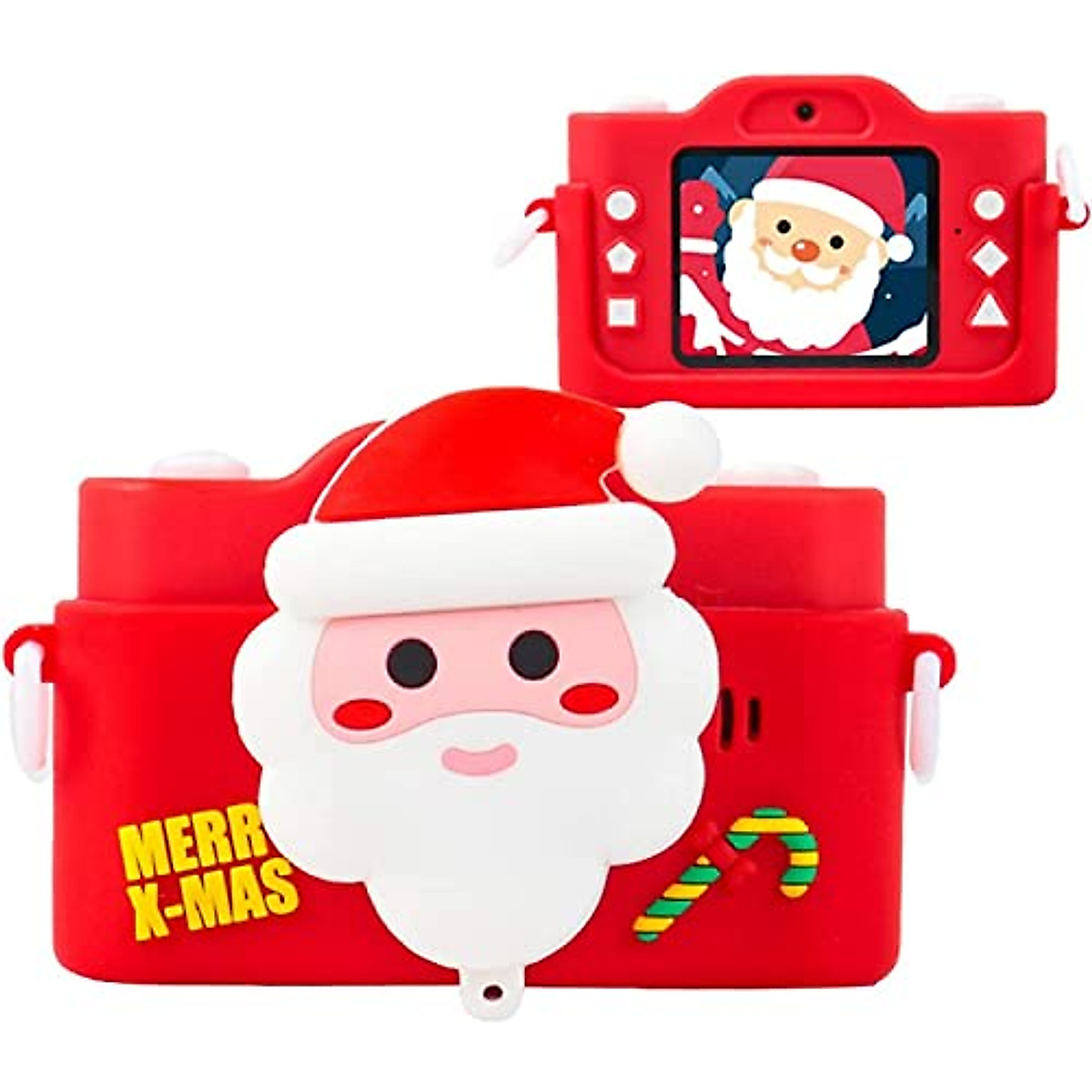 Kids Selfie Digital Camera, Gifts for Boys and Girls, HD Digital Video Cameras for Toddler, Portable Mini Camera Toy