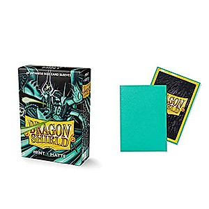 10 Packs Dragon Shield Matte Mini Japanese Mint 60 ct Card Sleeves Display Case