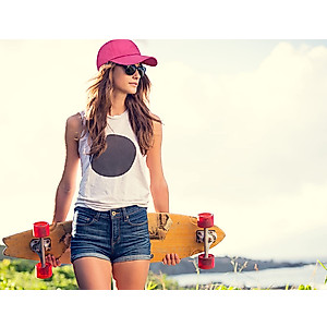 Cross Hat Womens Baseball Cap -Cross Ponytail Hat Baseball Cap Red