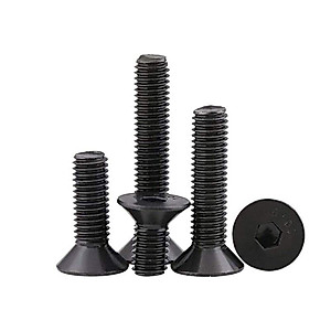 10Pcs M3x22mm Countersunk Flat Head Allen Bolts High Tensile 10.9 Grade Hex Socket Screws (M3x22 mm -10PCS)