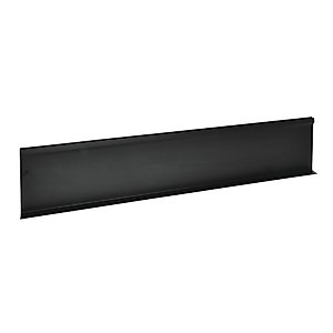 Divider Black T Shape for Parsley Runner with Aluminum Support Plastic - 27" L x 5 1/2 H