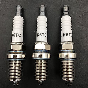 Ajnlx 3pcs Spark Plug Compatible with Troy-Bilt Tb110 Tb115 Tb200 Tb230 Tb330 TB554 50EX 725EXI 625EX 675EX 140cc Lawn Mower