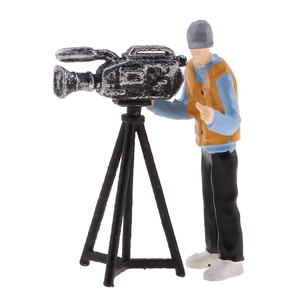 predolo 5Pcs 1/64 Scale Model Race Car Figures Playground Scenery Kits Kids Toys, Red, as described