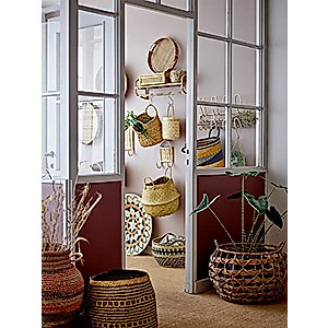 Bloomingville Handwoven Beige Seagrass Round Handles (Set of 2 Sizes) Basket, Natural