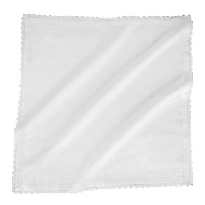 Napkins Oversized Dinner Table in 100% Cotton 12 Pack 20x20 Inch, Mitered Corners for Every Day Use Hotel,Wedding,Parties,Good Absorbency White