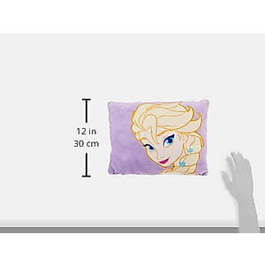 Disney Toddler Polyester Pillow, Frozen , 12x16 Inch (Pack of 1)